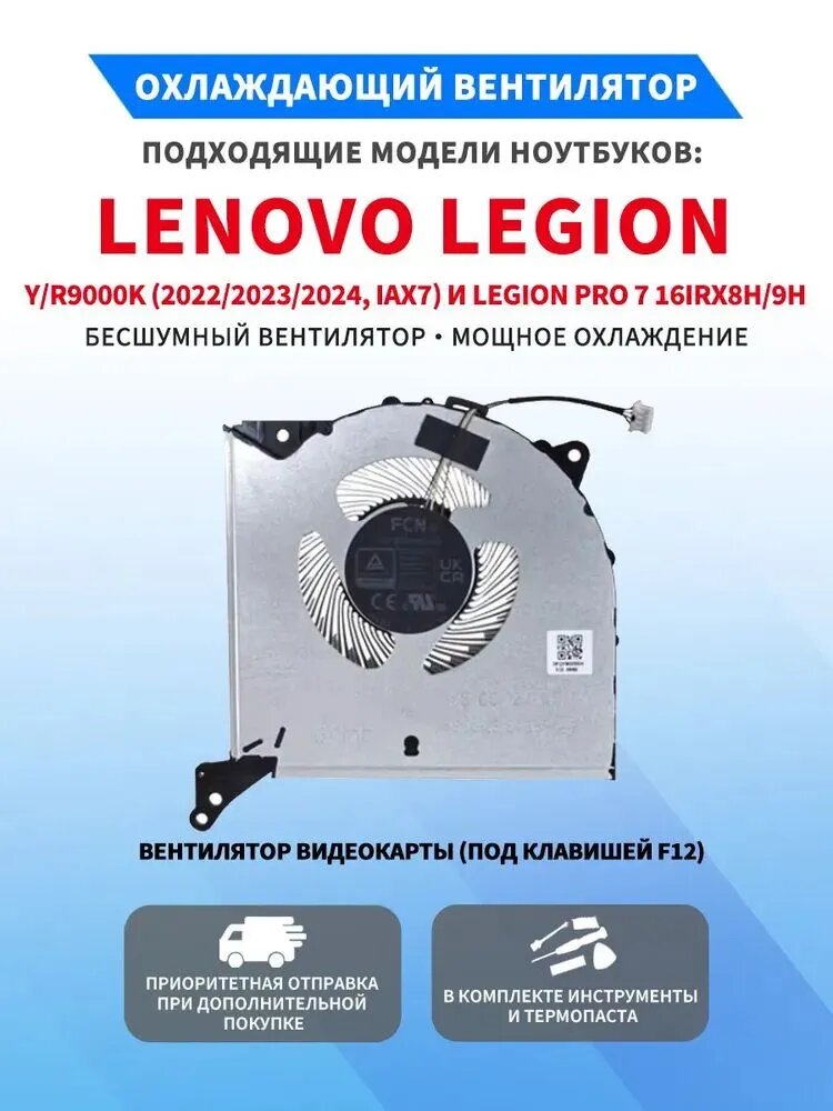 Вентилятор видеокарты (для модели Y9000K IRX9 2024)