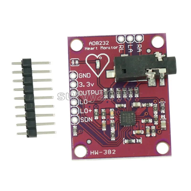 AD8232 ЭКГ датчик для Arduino