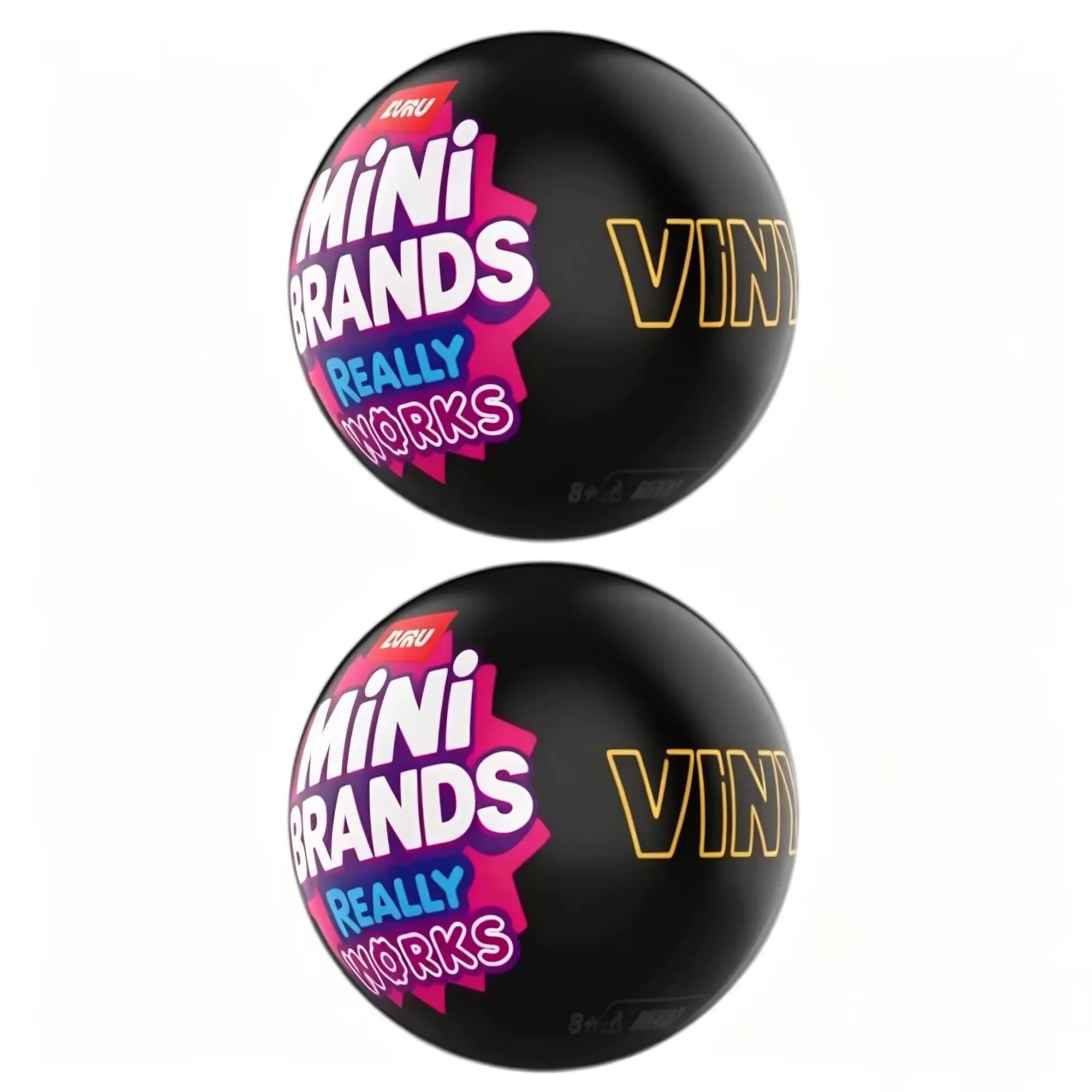 Bandai Mini Brands Vinyl Ball, 2шт, цвет: random