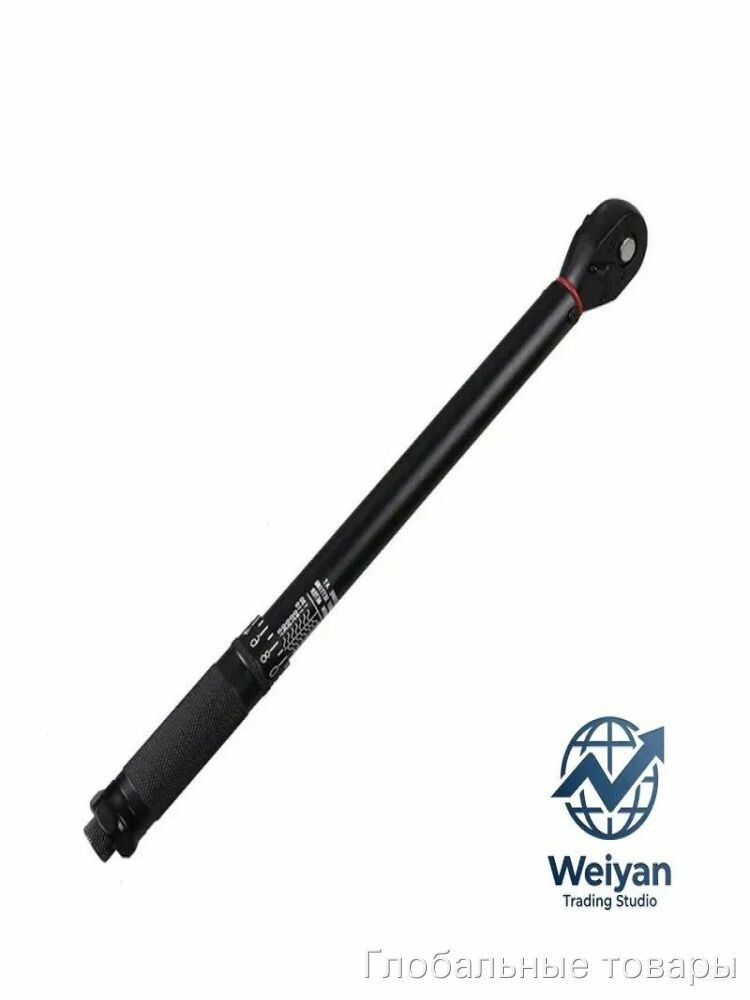 Динамометрический ключ 3/8" регулируемый 10-130Нм с кейсом (HCS)