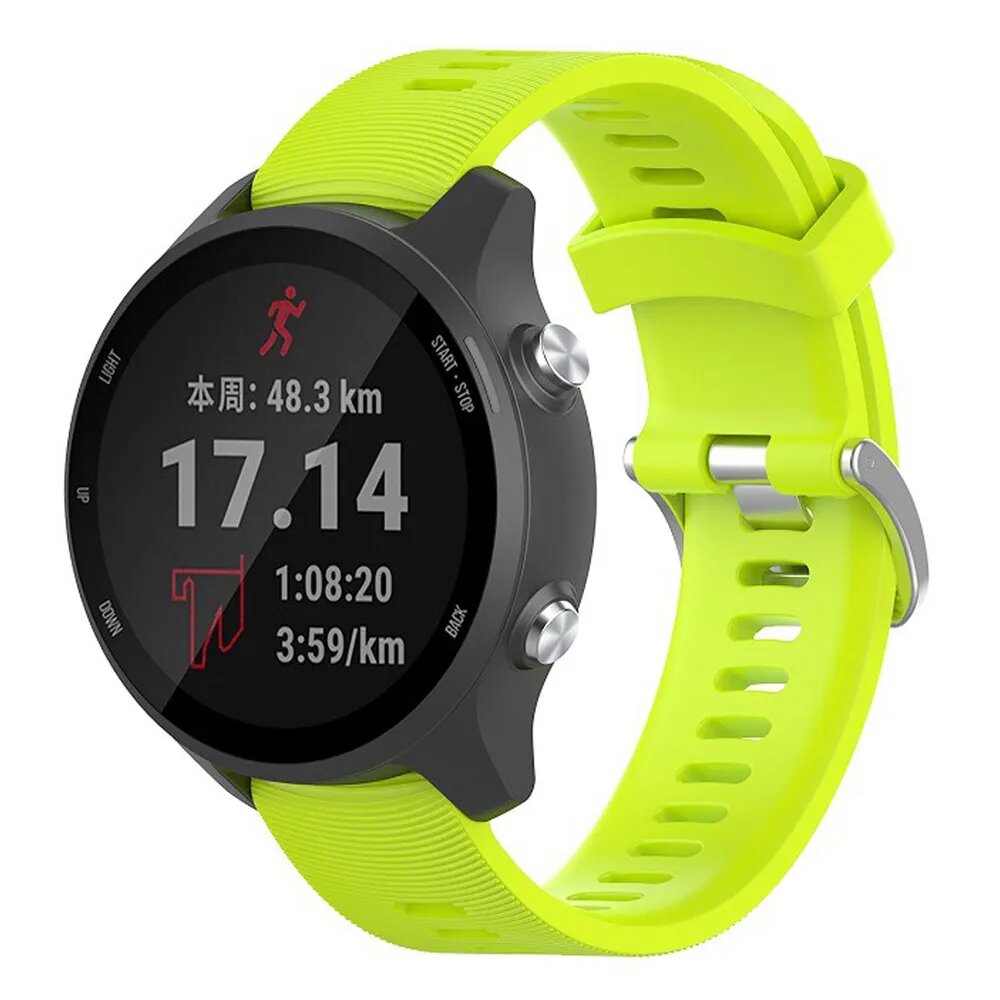 Ремешок для часов Garmin Forerunner 245 645 245M, 20 мм, силиконовый ремешок для умных
