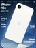 Смартфон Apple iPhone 16e, 256GB, White