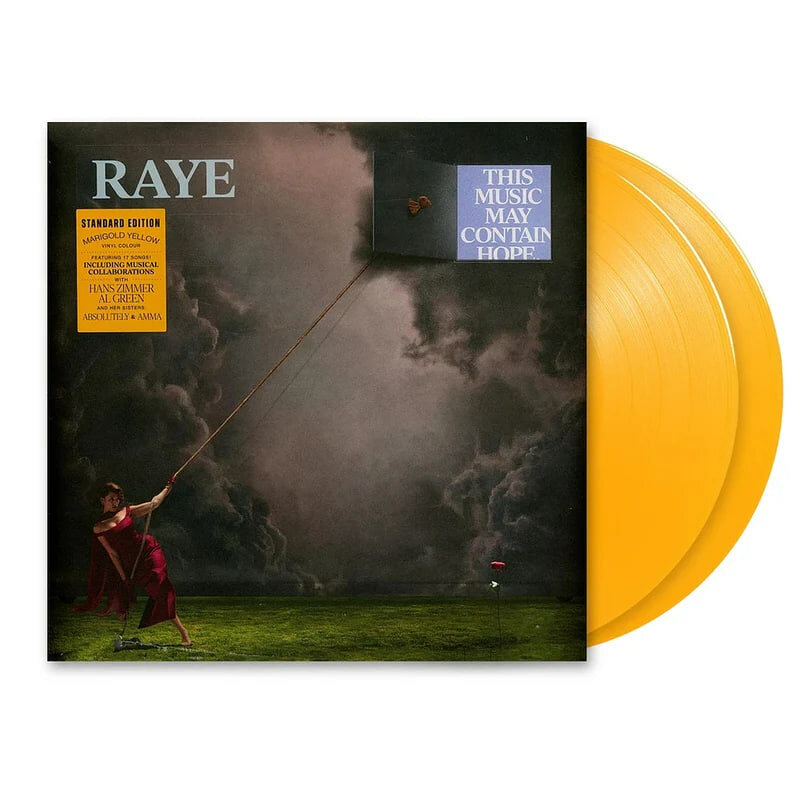 Raye - This Music May Contain Hope - Marigold Yellow 2LP - новая виниловая пластинка