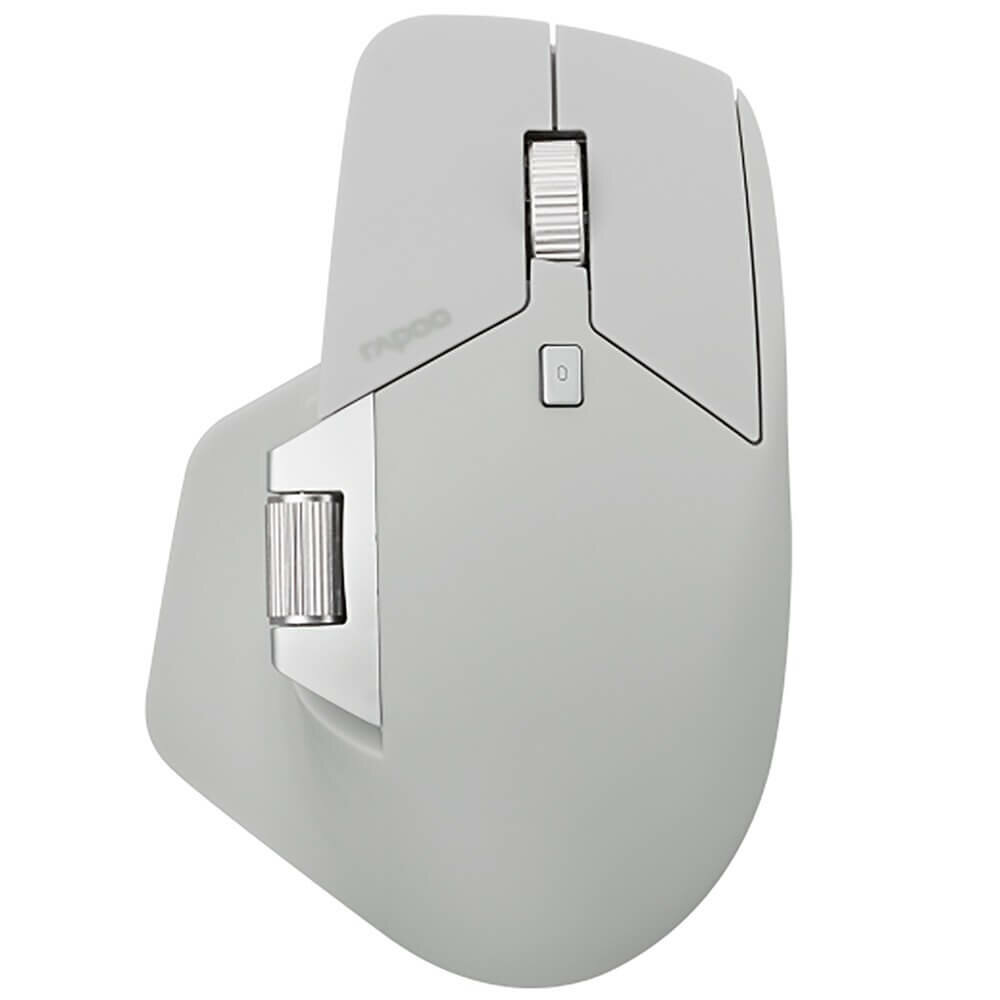Компьютерная мышь Rapoo MT760L, оптическая, беспроводная, эргономичная, серый