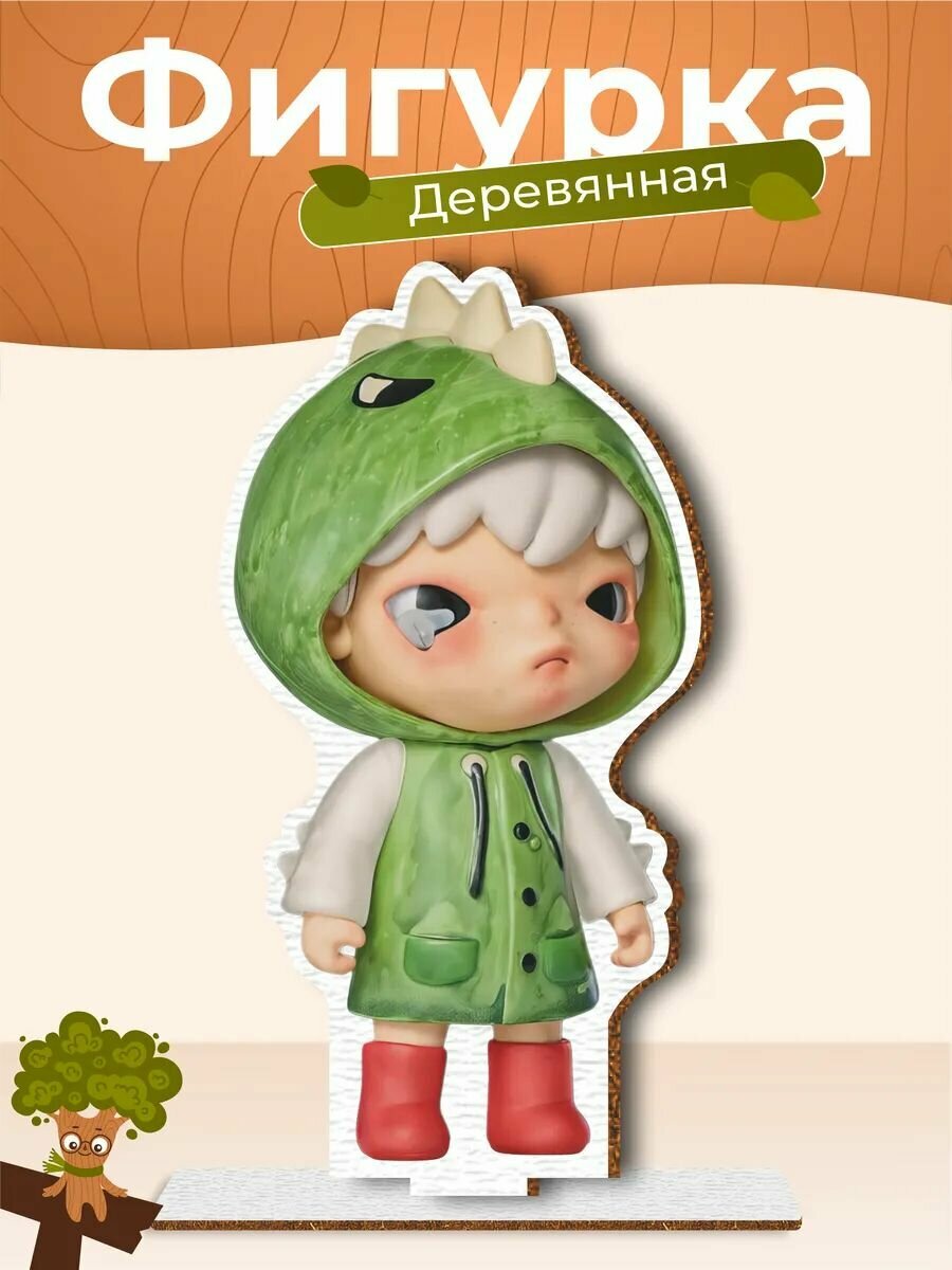 Деревянная фигурка Hirono хироно