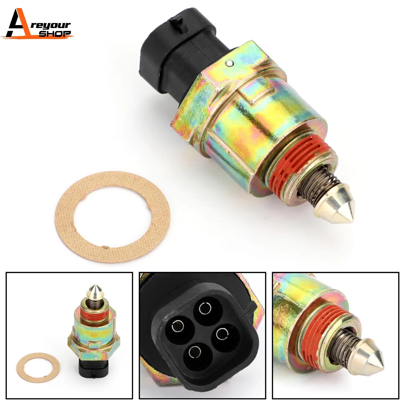 Areyourshop новый клапан контроля воздушного потока для Chevrolet, для блейзера Tbi Gmc Hummer - Ac1-Ac102, клапан контроля воздушного потока, автозапчасти