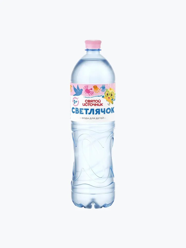 Святой Источник Светлячок детская вода питьевая негазированная, 1,5 л