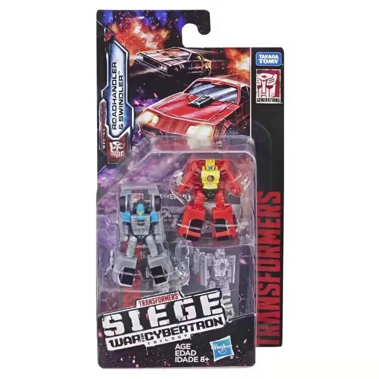 Трансформеры игрушки Hasbro Transformers Siege War For Cybertron Trilogy WFC-S4 Roadhandler & Swindler