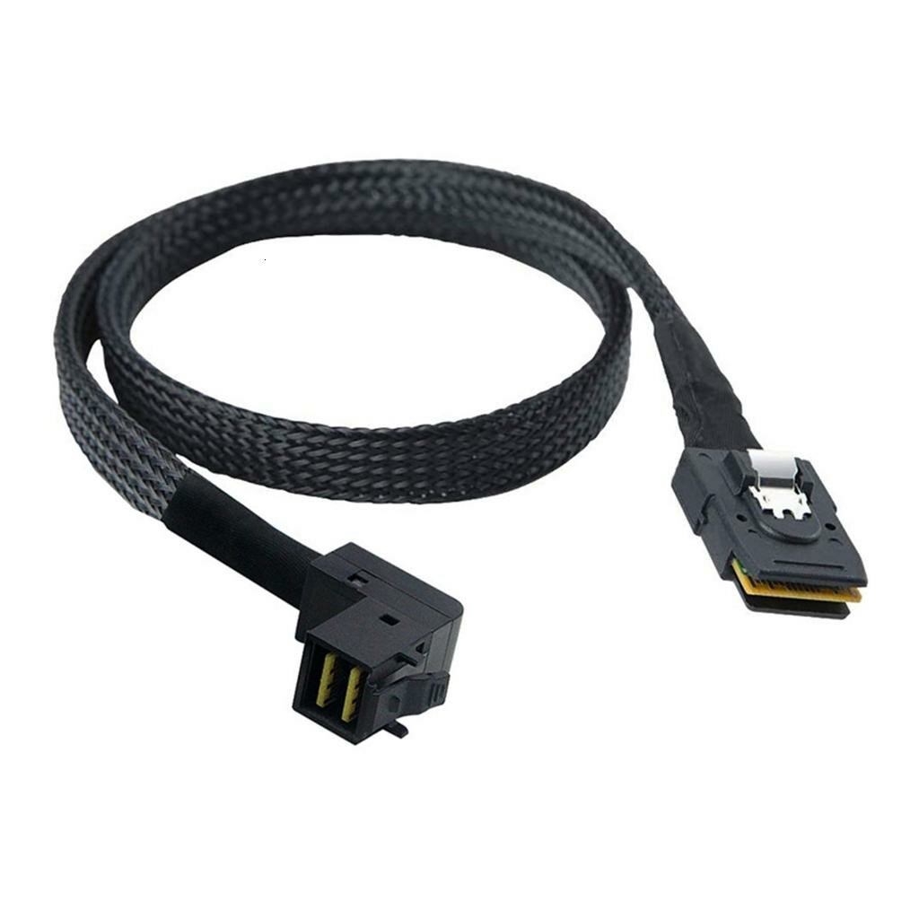 Кабель SFF 8087 – MiniSAS 8643 (90°), 1m