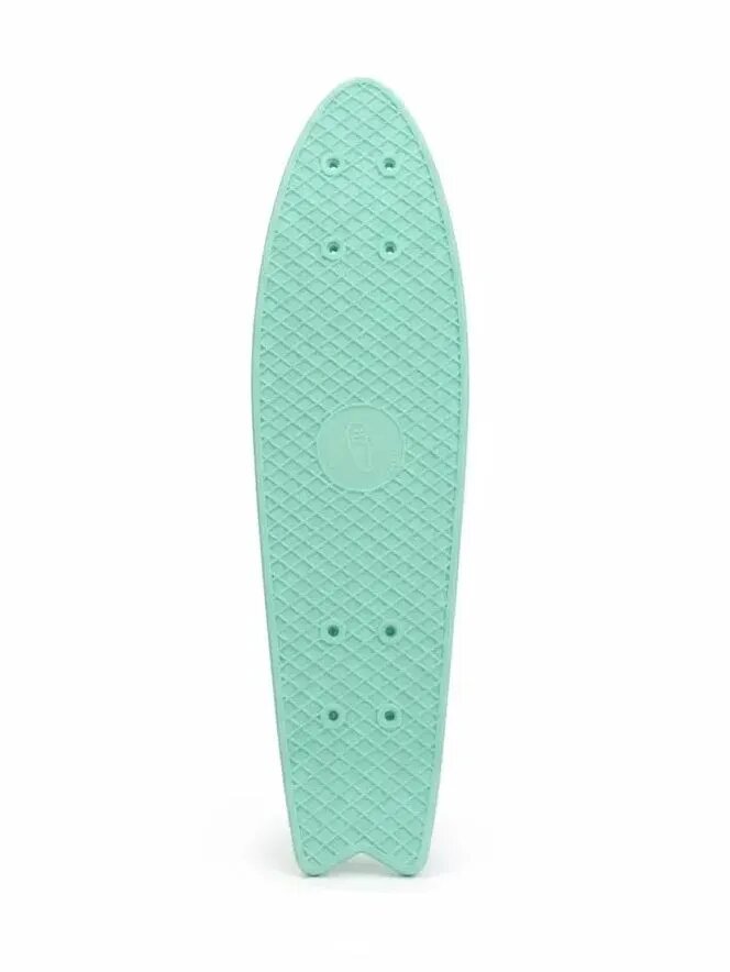 Дека Пенни борд Fish Skateboards мятный/рыбка Скейтборд Fish 22"