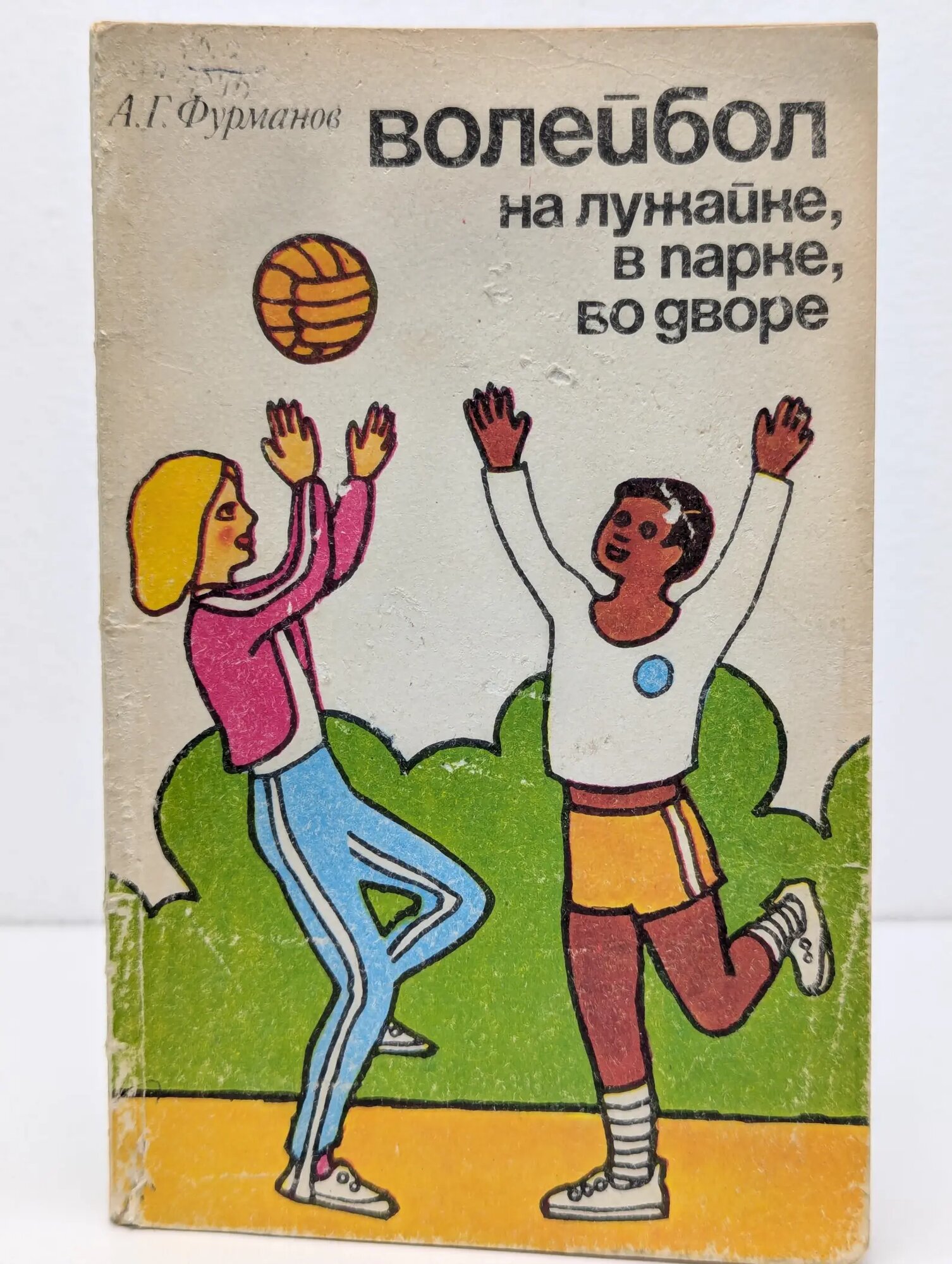 Волейбол на лужайке, в парке, во дворе Фурманов Александр Григорьевич 1982