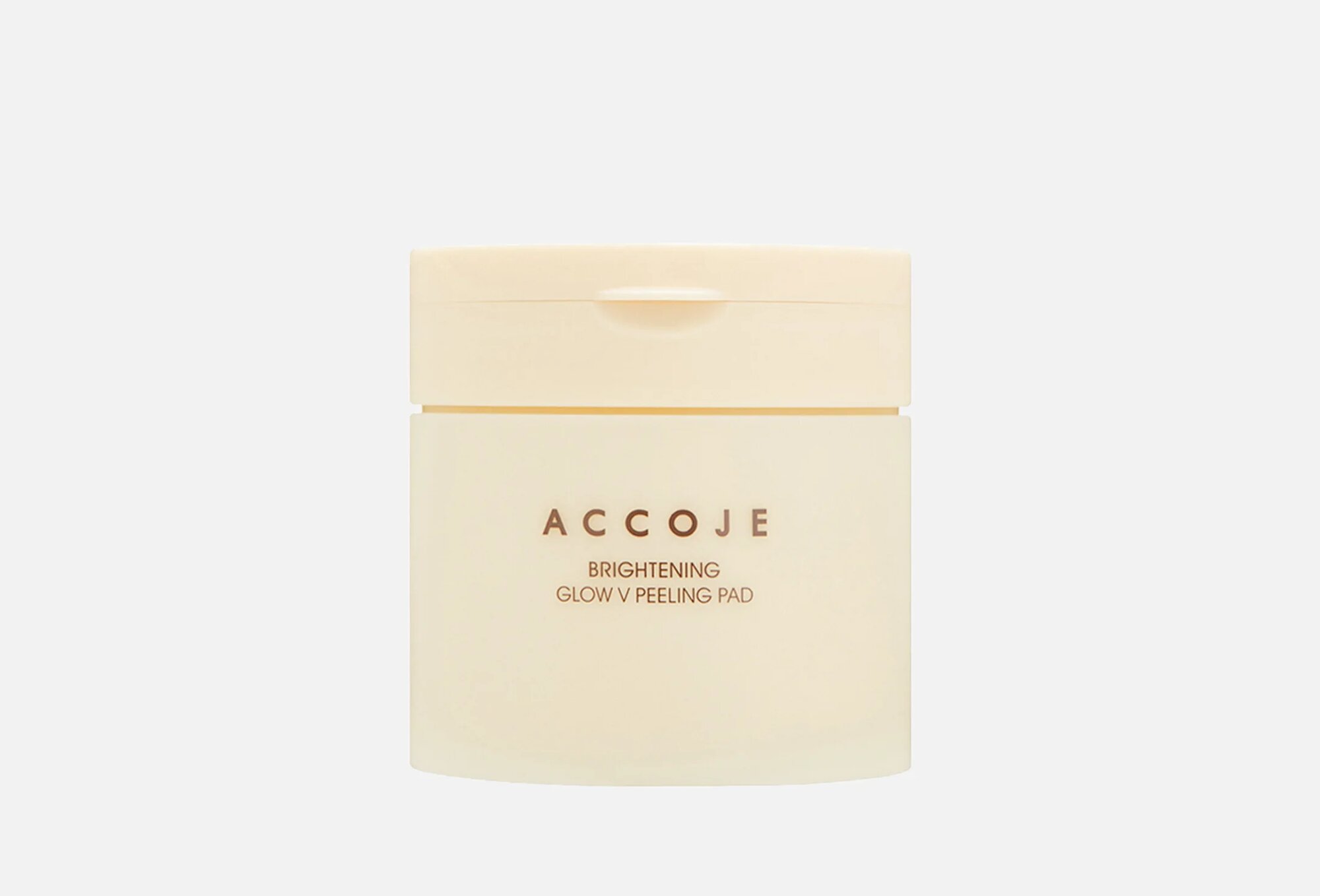 Accoje BRIGHTENING GLOW V осветляющие диски для пилинга 150мл