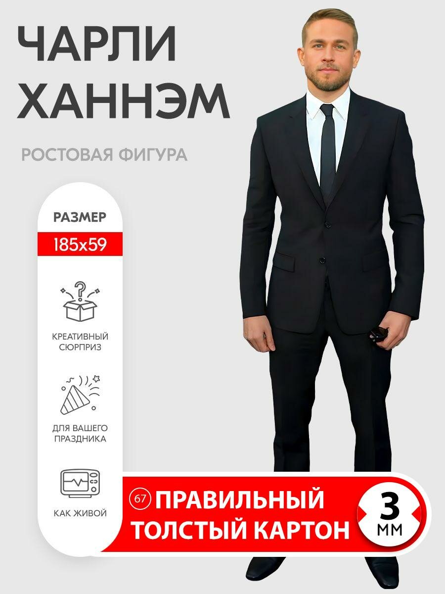 Аксессуар для фотосессий, самое это, Чарли Ханнэм 5, ростовая фигура