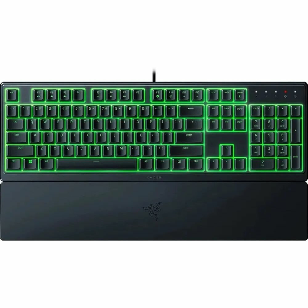 Клавиатура Razer Ornata V3 X проводная, USB Type-A, чёрный (РУ раскладка)