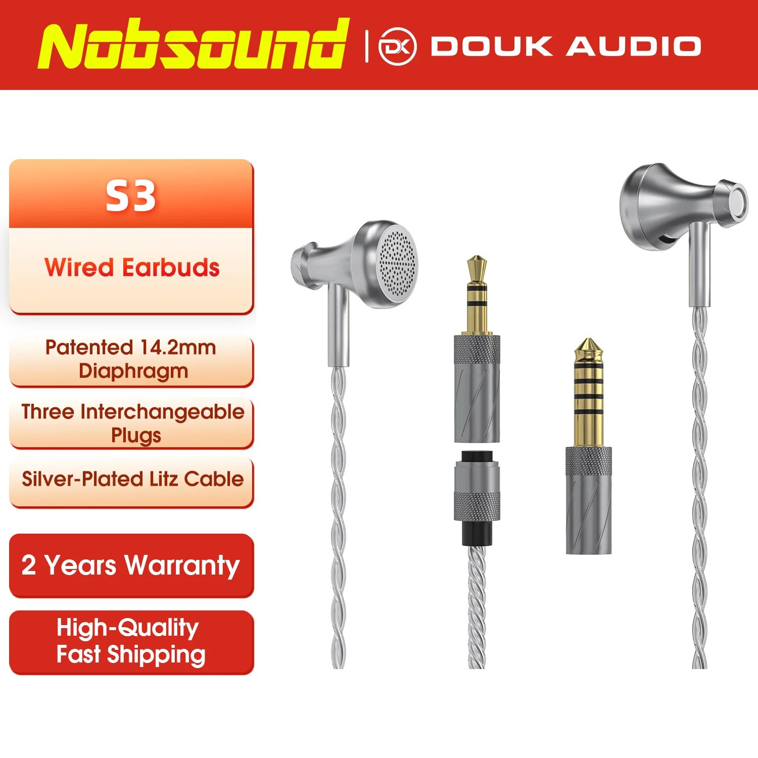 Nobsound S3 проводные наушники