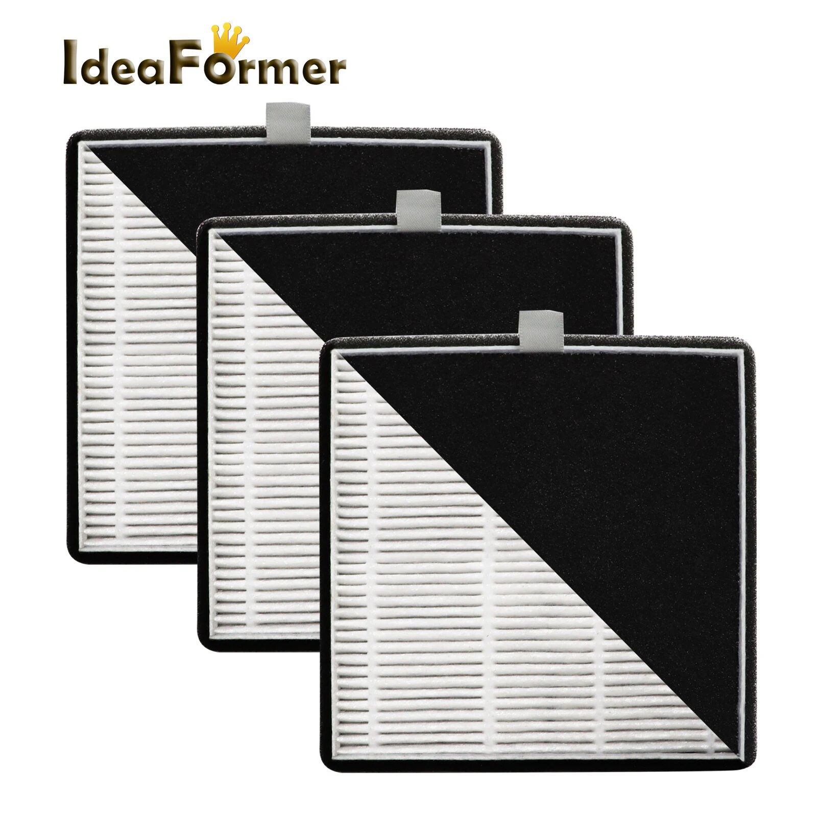 Фильтр HEPA+угля IdeaFormer для Creality K2 Plus, K2 Pro, K2 3pcs