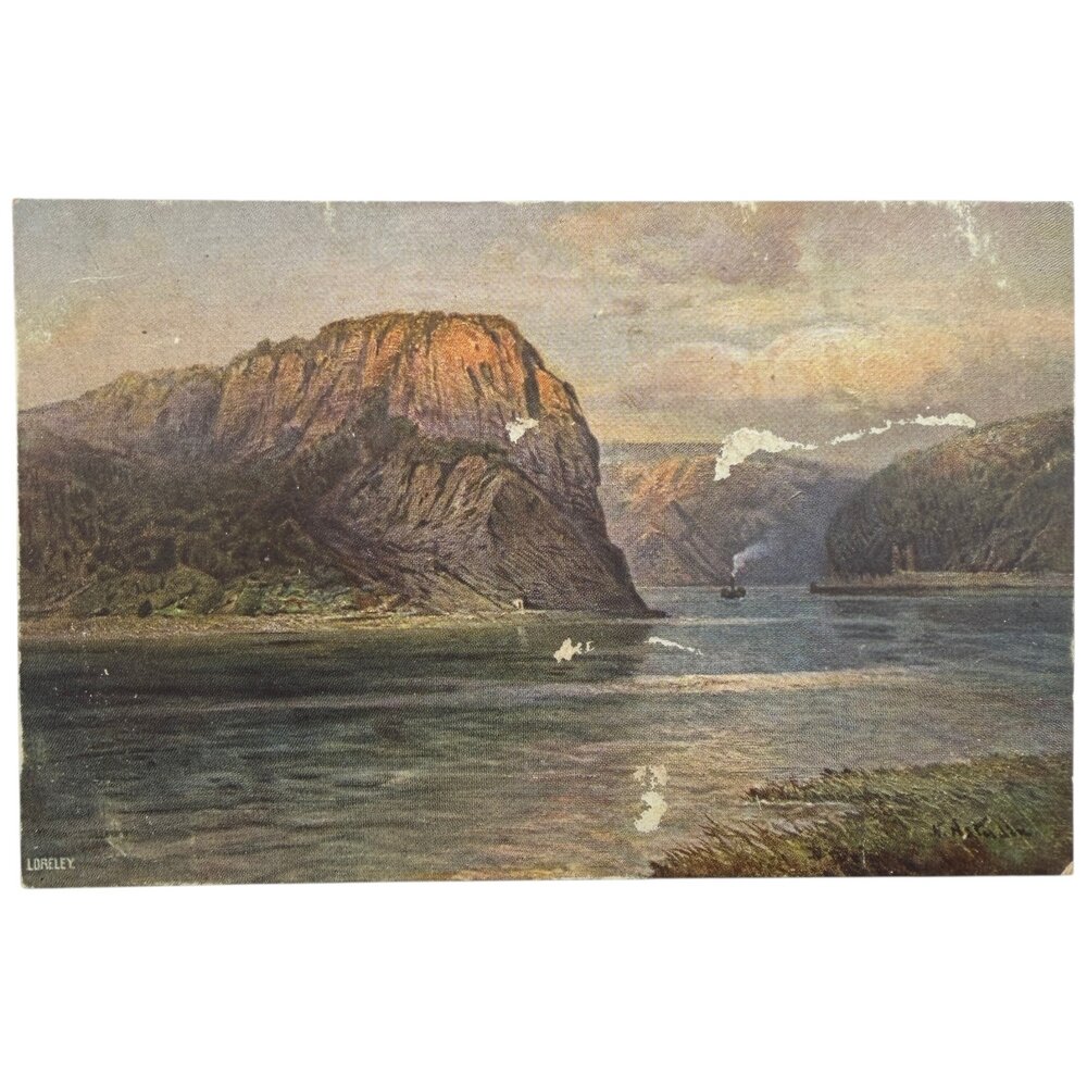 Почтовая открытка "Лорелей" 1900-1917 гг. Германская Империя