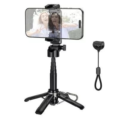 Монопод Hoco K27 Magic portable mini 39см, черный