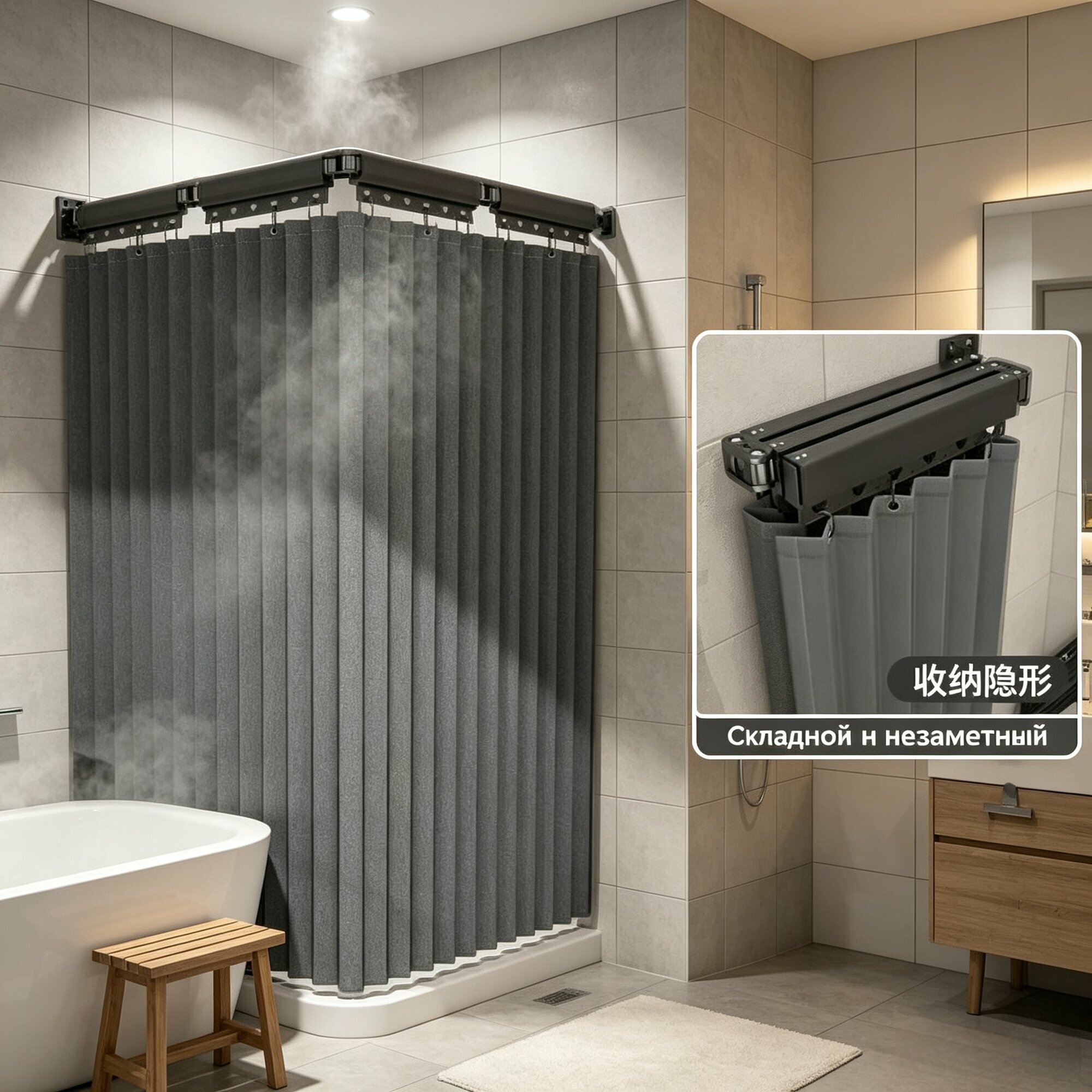 Авиационный алюминий 2 складных, размер 100×200 см