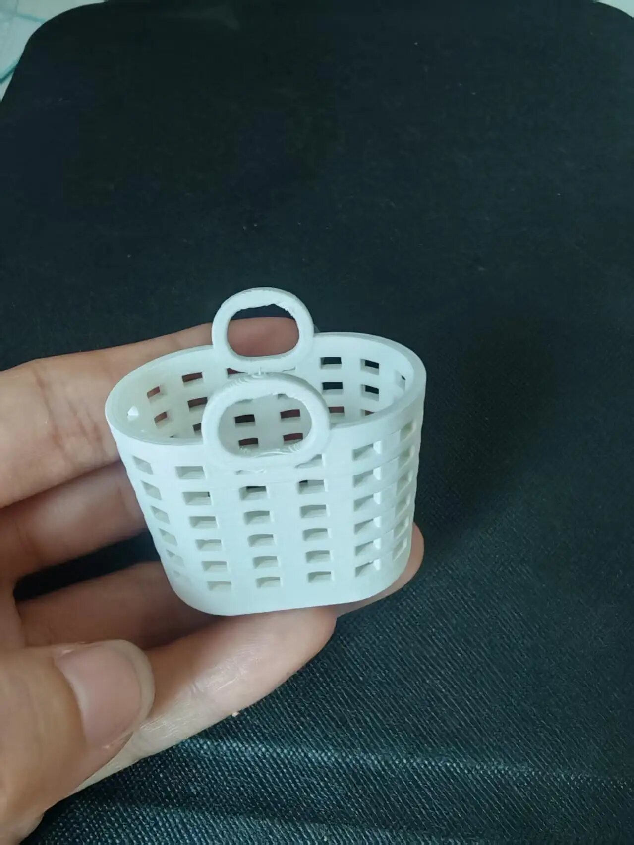 Мини-корзина для кукольного домика BXA 1/12 B 1PCS