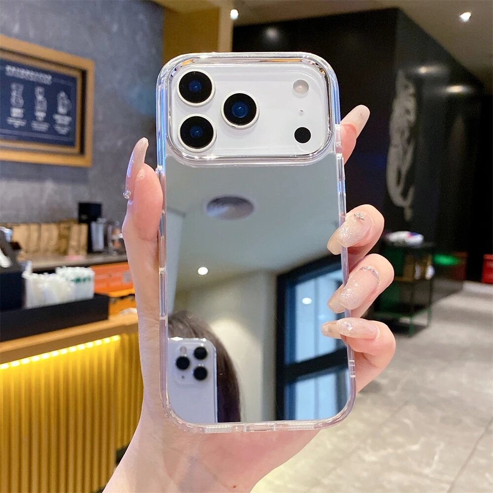 Зеркальный чехол для iPhone 17 Pro Max