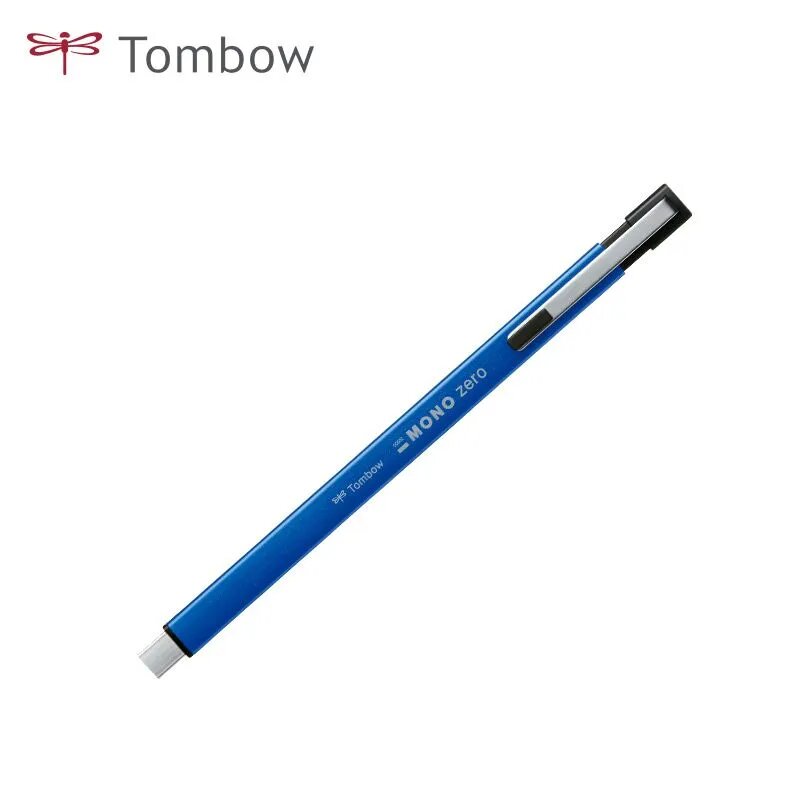 Ластик Tombow MONO zero Круглый квадратный наконечник Нажимной механизм Замена картриджа EH Для рисования и хайлаита Японское качество-Metal Square
