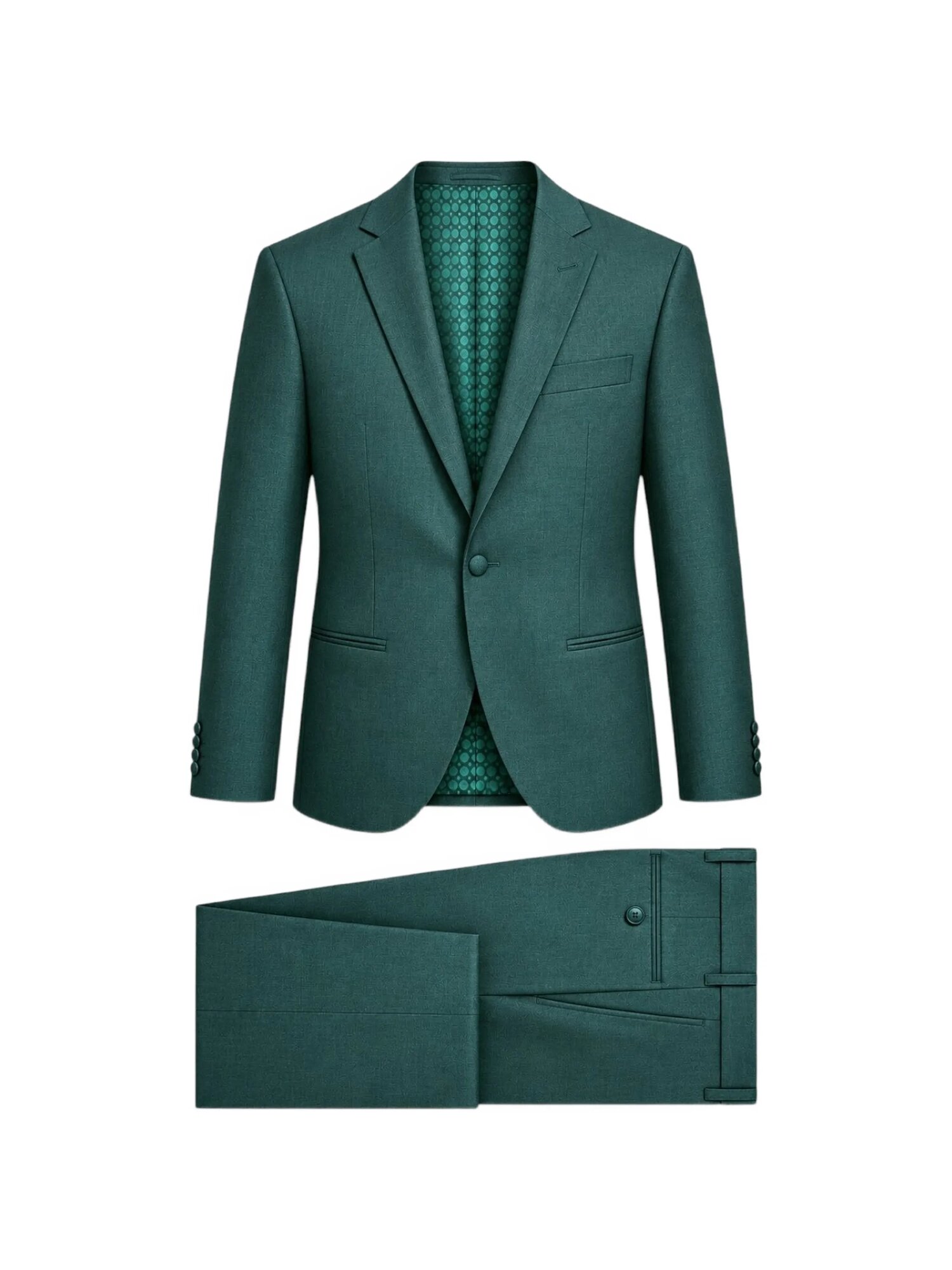 Комбинезон Notched-lapel single-breasted suit