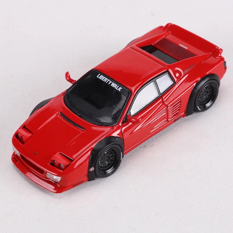 Модель автомобиля LB-Works 512TR 1:64 red 2