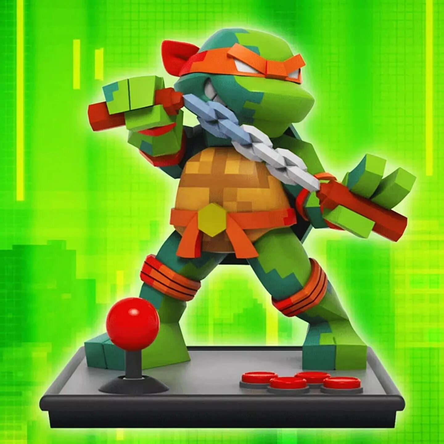 Фигурка Teenage Mutant Ninja Turtles Arcade Edition HEROCROSS