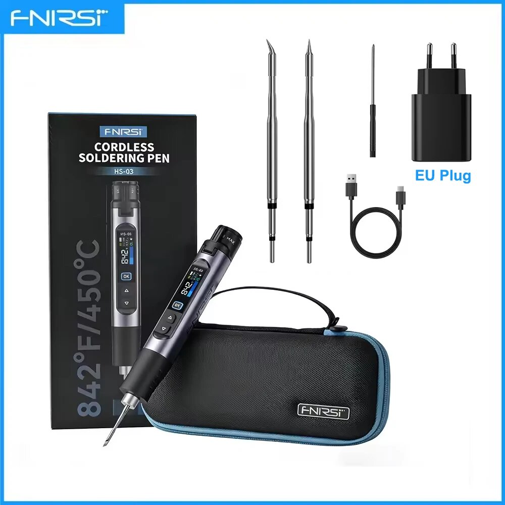 FNIRSI HS-03 Беспроводной паяльник EU Plug