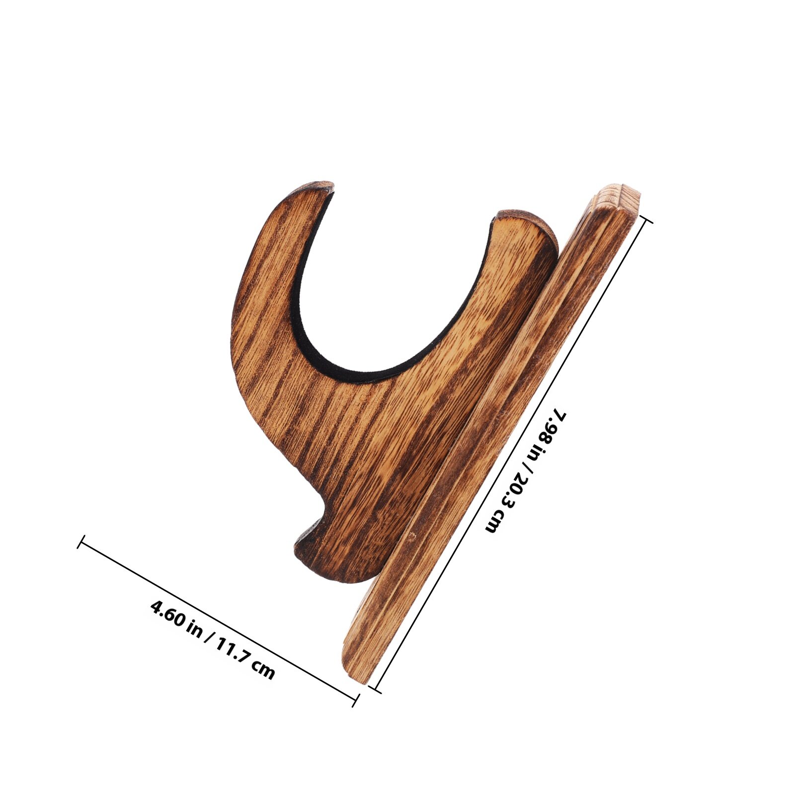 Стойка Для Меча Настенная 4 Штуки Коричневый Размер 20.30X11.70X5.20Cm