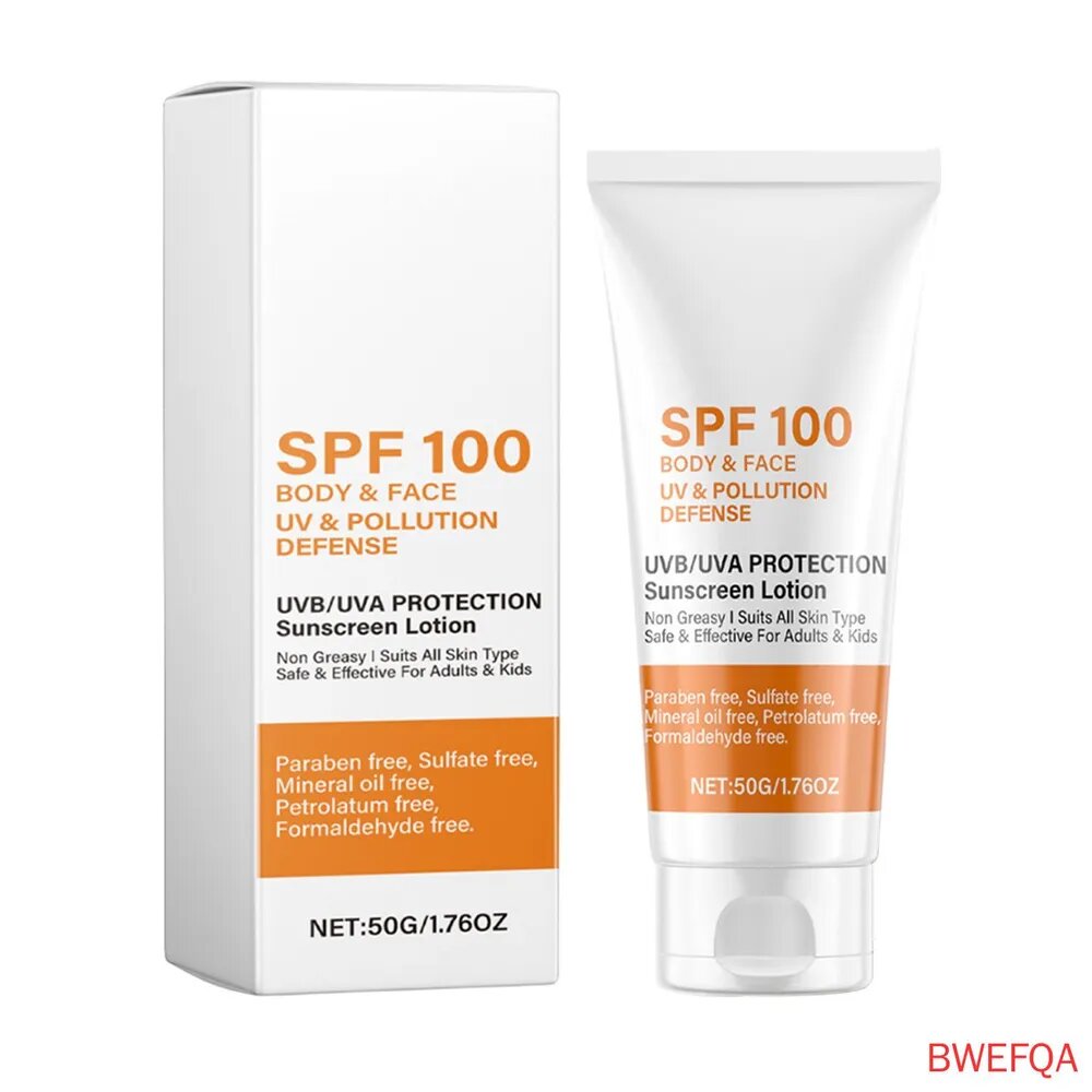 Нежирный солнцезащитный крем широкого спектра действия Spf100