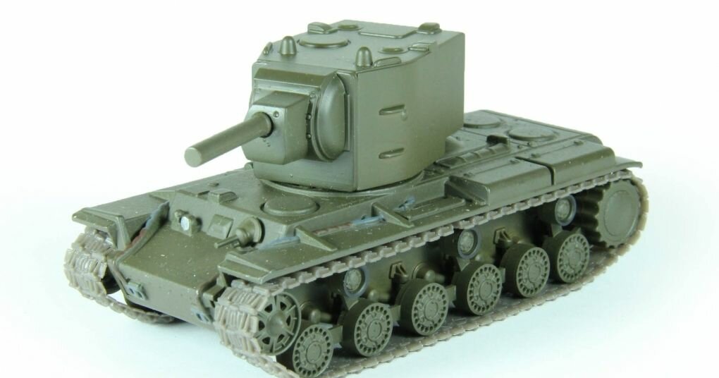 Танк КВ-2, серия Русские танки, коллекционная модель