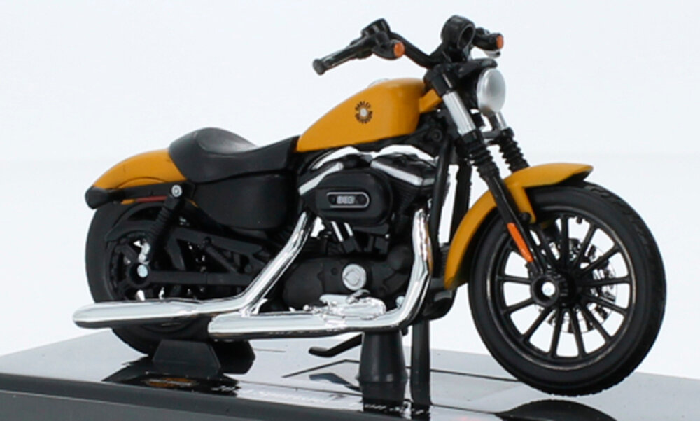 Модель коллекционная MAISTO Harley davidson sportster iron, dark yellow