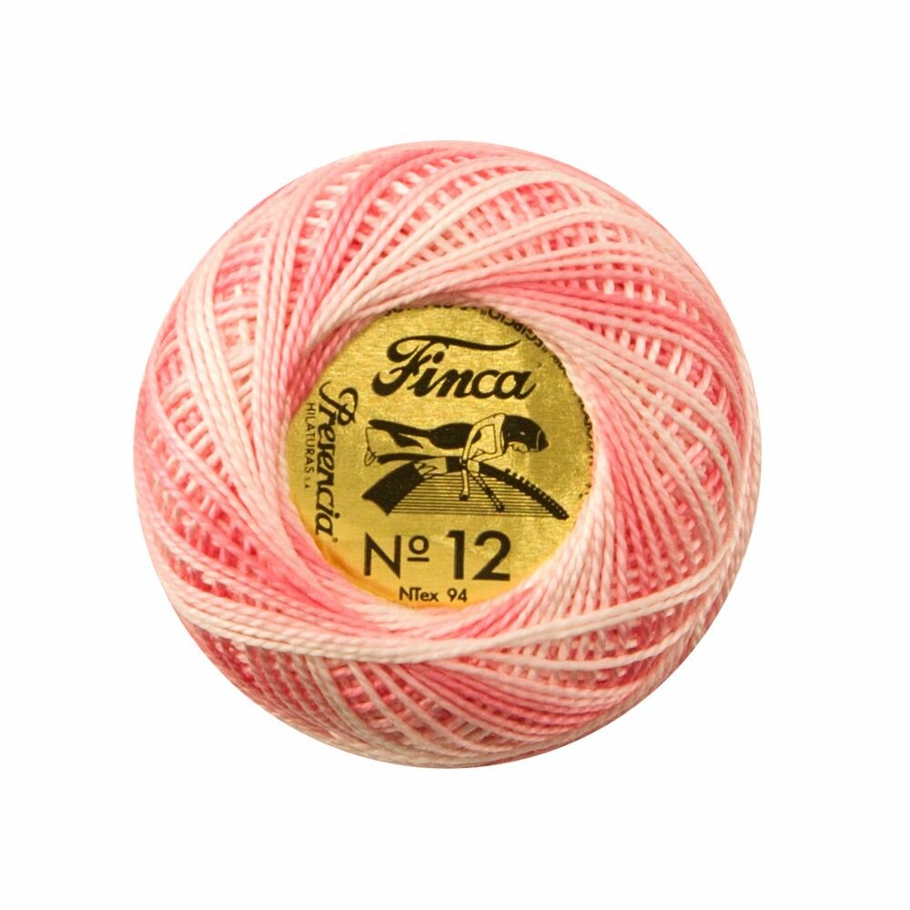 Мулине PRESENCIA HILATURAS "Finca Perle", Жемчужное, №12, мультиколорный цвет 9335, 1 моток