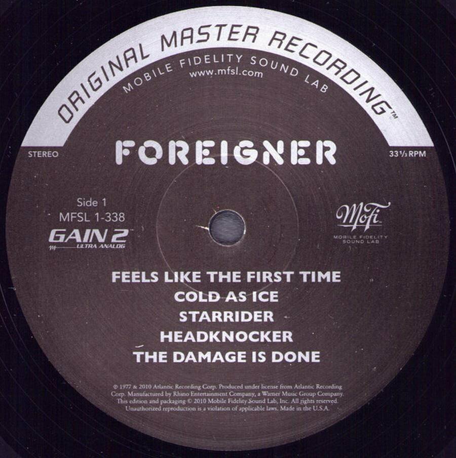 Foreigner – Foreigner (reissue) — фото 1