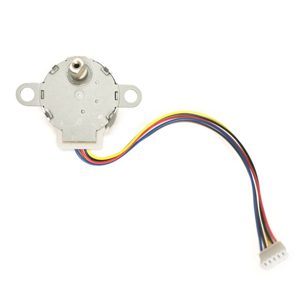 24BYJ48 3.7V Редукторный шаговый двигатель 4-фазный 5-проводной