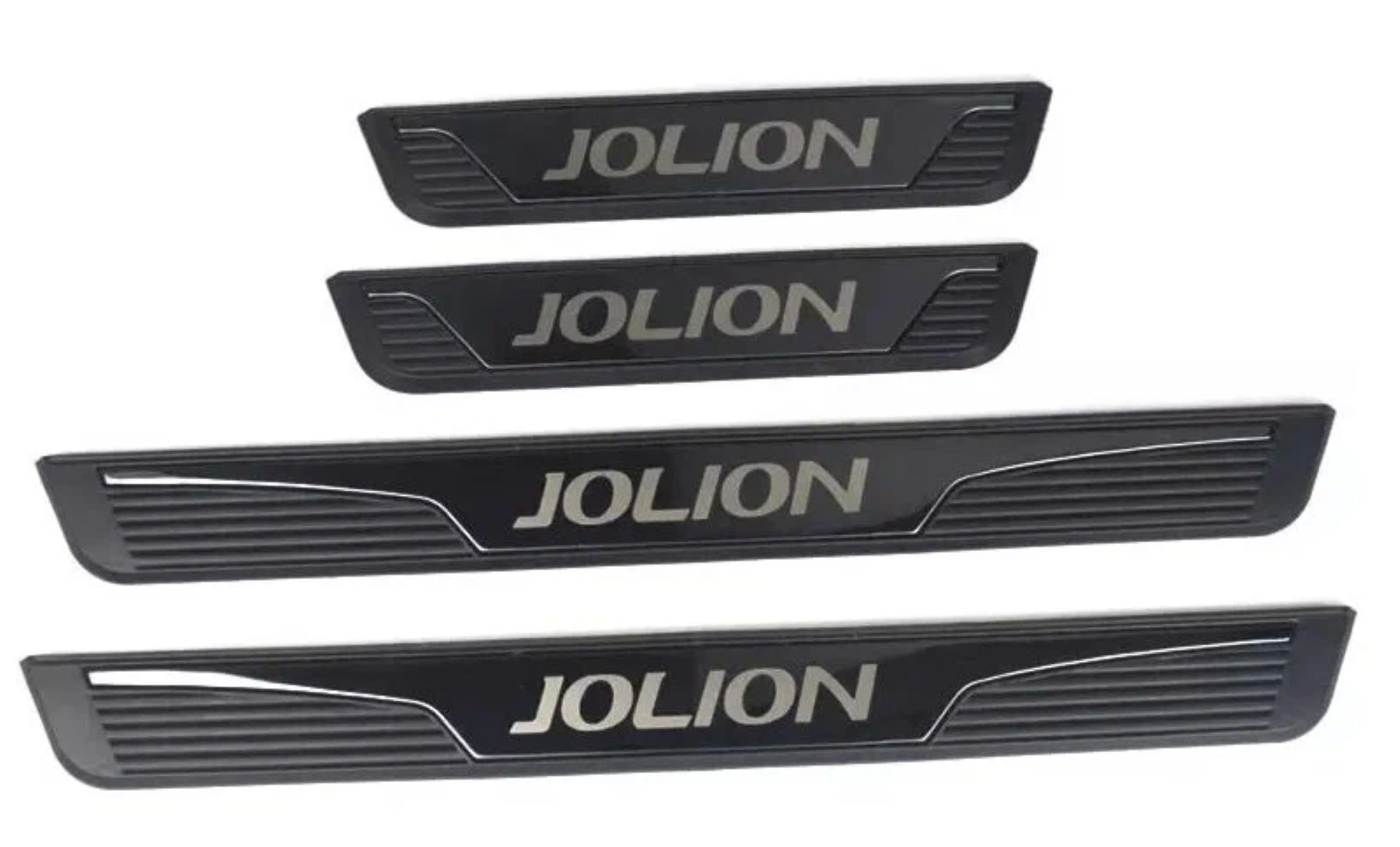 Накладки на пороги Haval Jolion / Хавал Джолион 2021-2024г. в черный