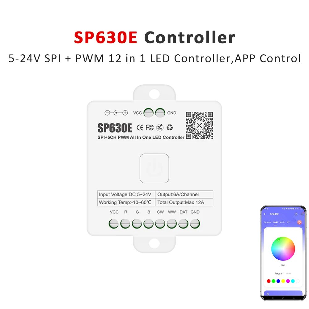 SP630E Controller RGBIC LED контроллер