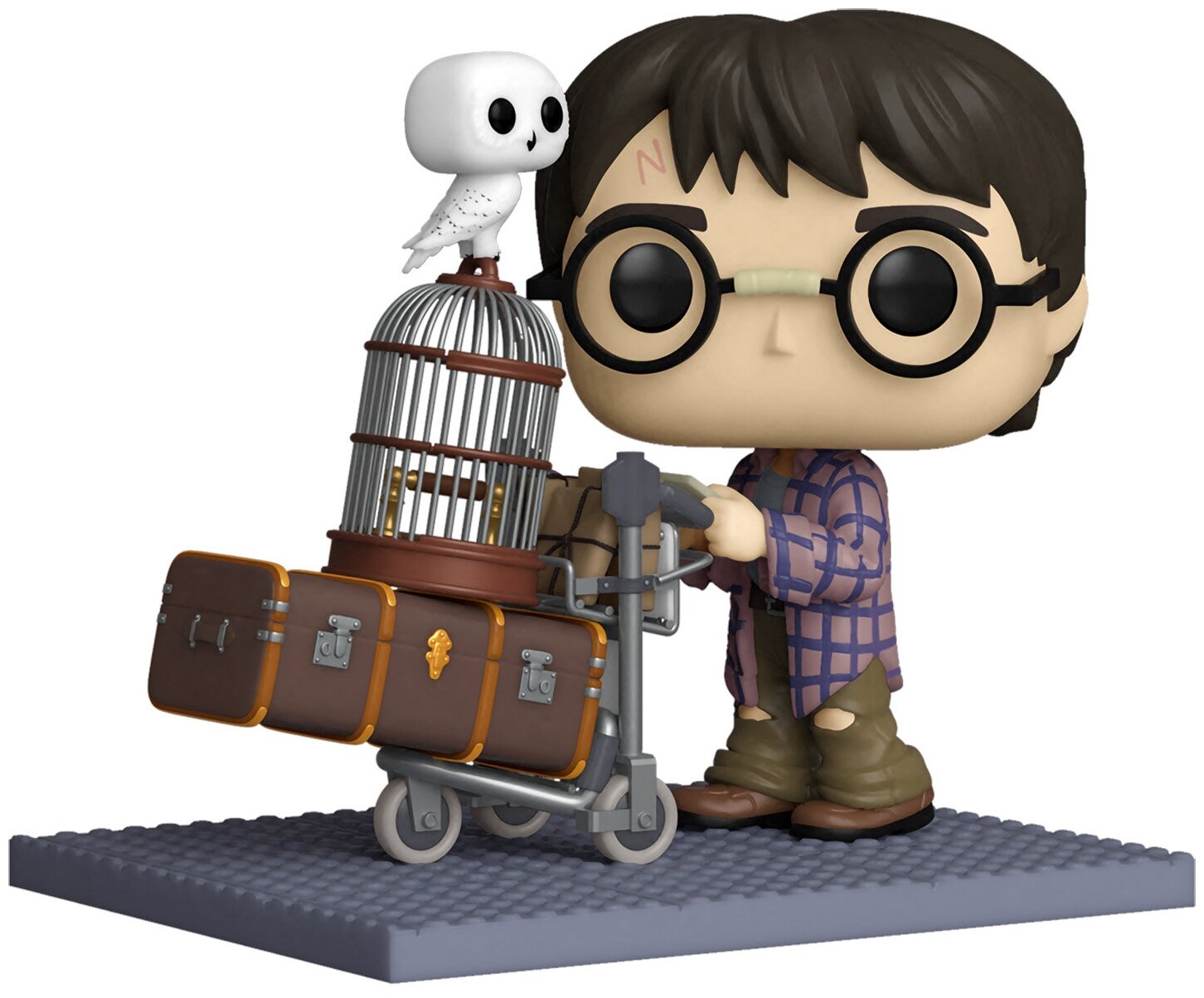 Фигурка Funko Pop! коллекционная Гарри Поттер с тележкой "Юбилей", делюкс (Фигурка Фанко Поп)