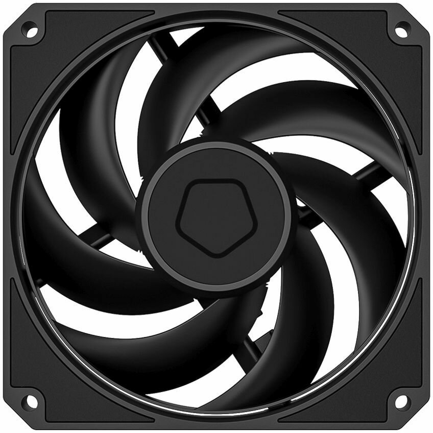 Вентилятор ID-Cooling AM-120-K 120х120x25 черный 4-pin Ret