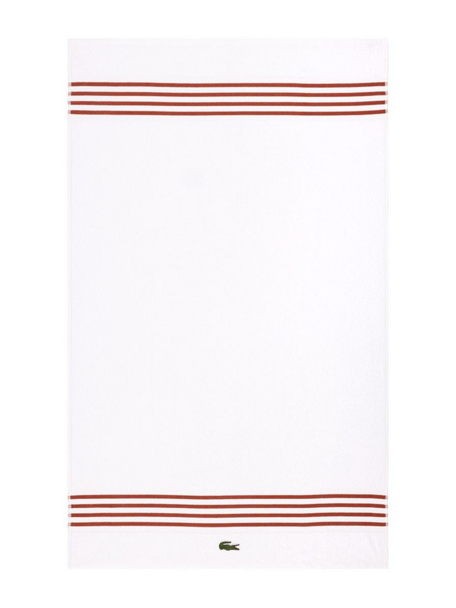 Полотенце Lacoste Куртлайн (Courtline) Терракотовый (Terre Battue) 90x150 см
