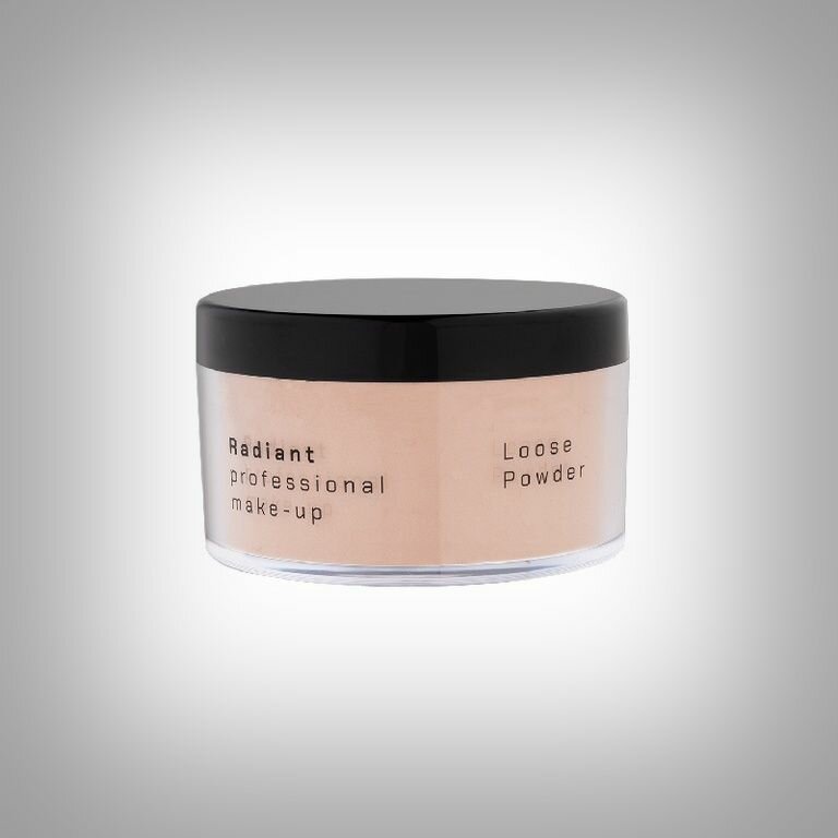 RADIANT MAKE-UP LOOSE POWDER No 6 - TRANSPARENT NATURAL TAN, Рассыпчатая пудра для лица тон 6 Естественный загар