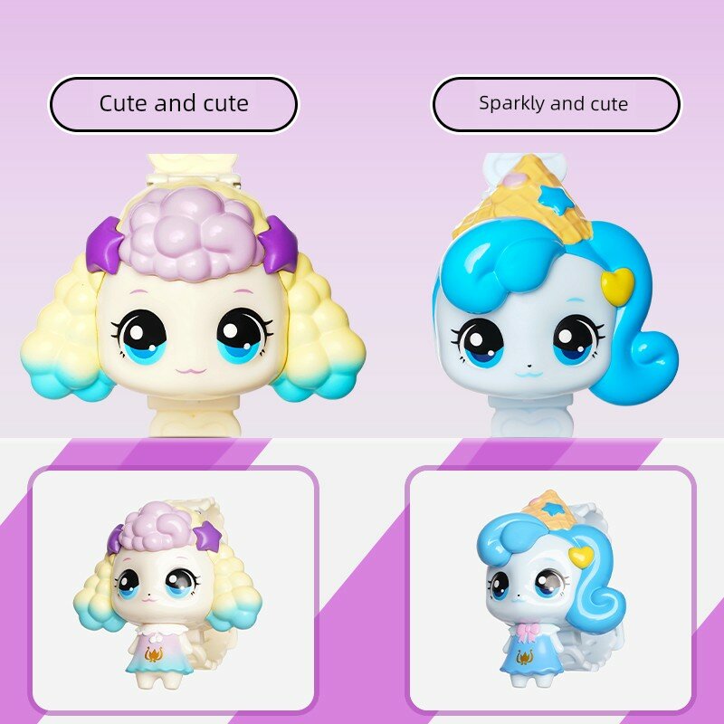 Набор детских часов Soft Moe + Sparkly Moe (2 коробки) для девочек 3-6 лет, новинка