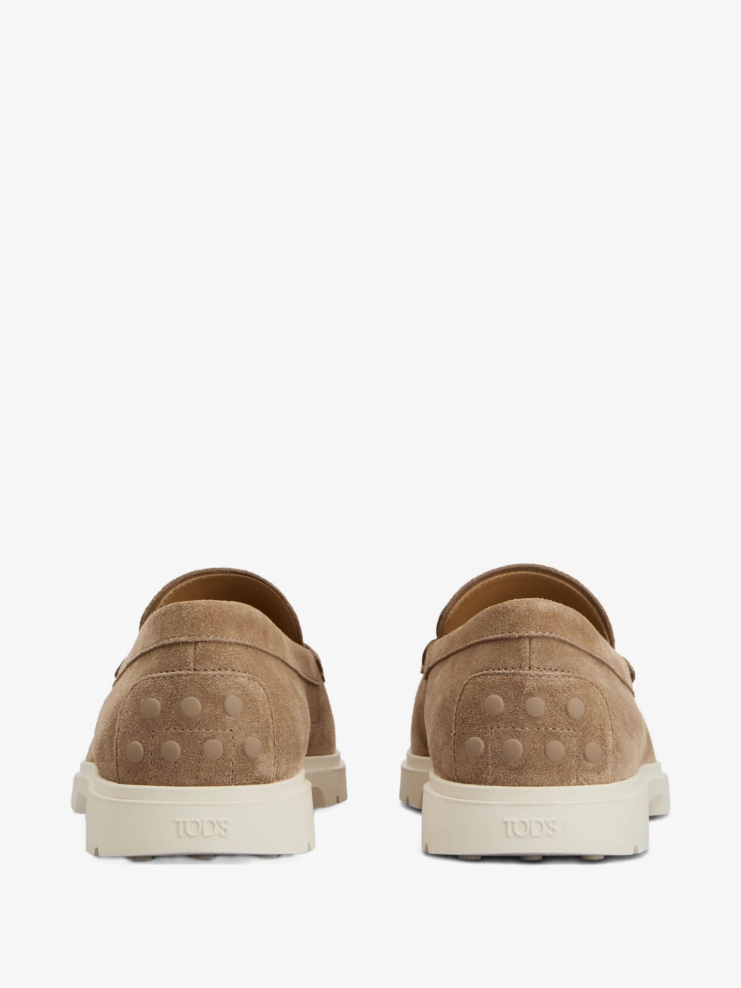 Лоферы Tod's Suede leather loafers, размер 7.5, brown — фото 1