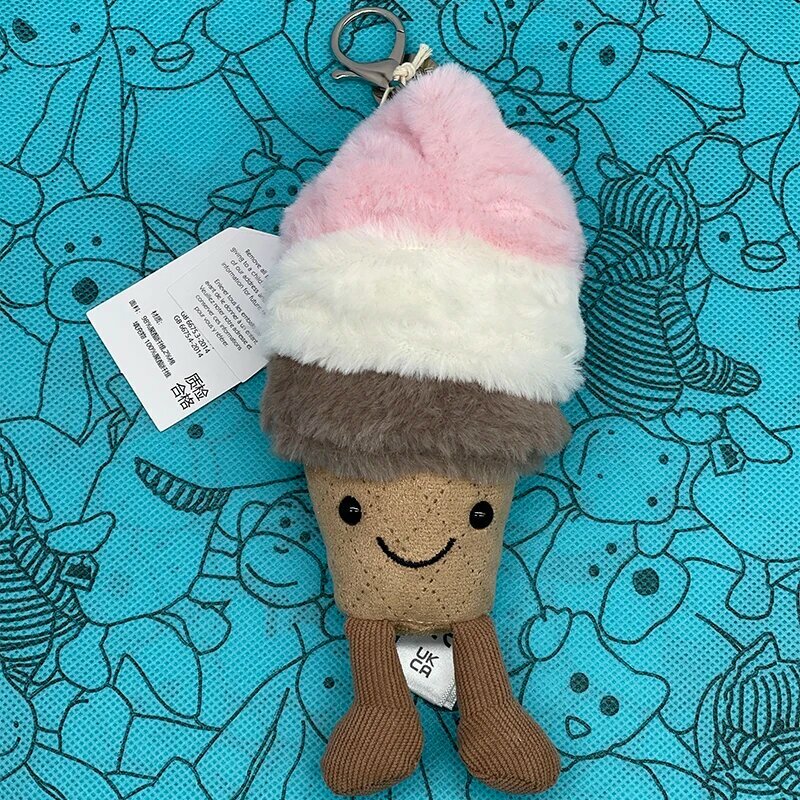 JELLYCAT Плюшевый брелок ice cream