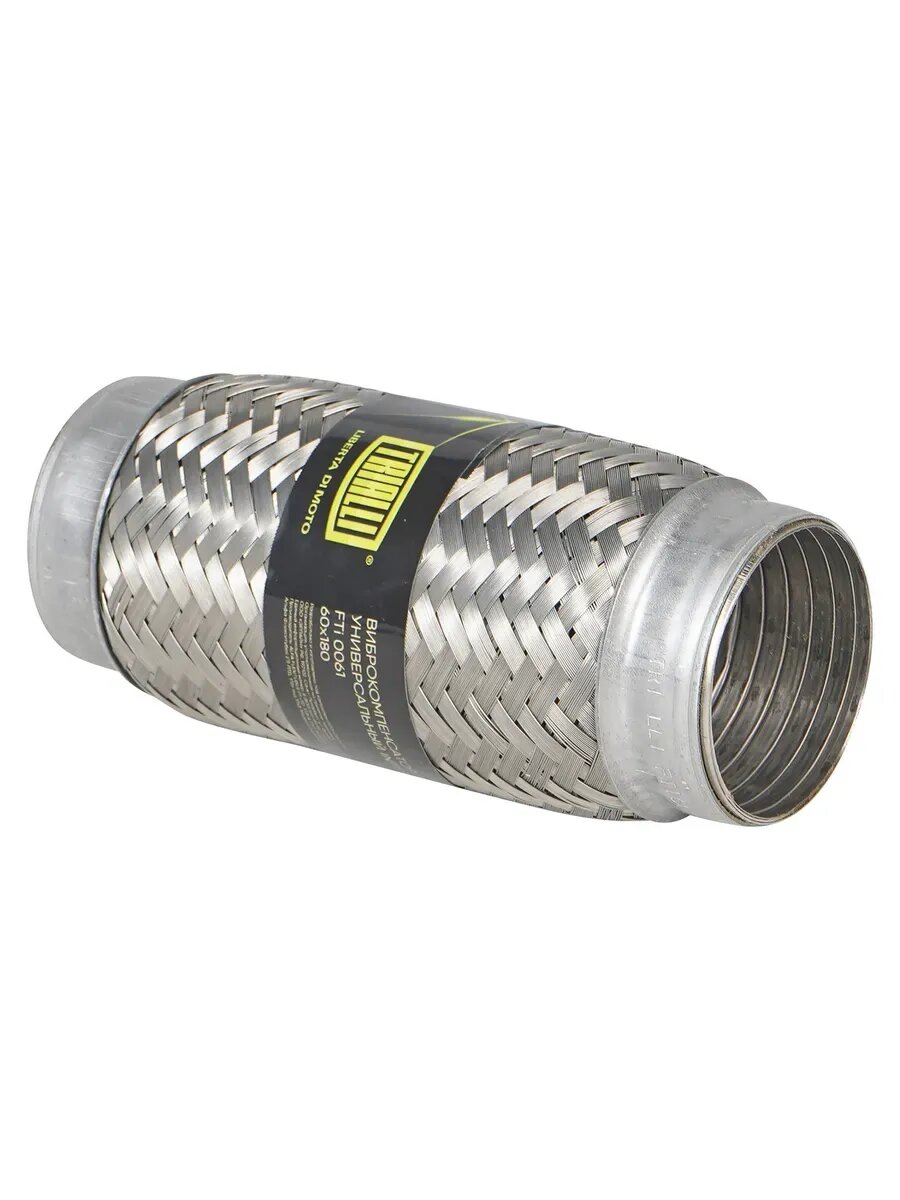Гофра глушителя 60x180 InterLock нерж. сталь