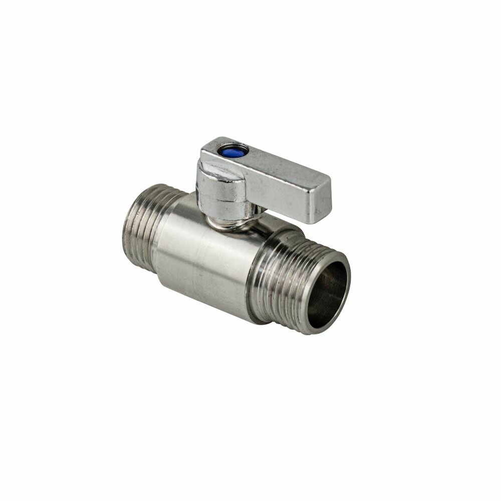 Кран шаровой прямой с НР и НР 1/2"