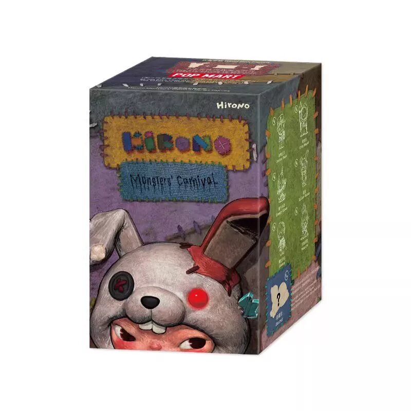 POP MART Small Wild Echo Ужасный парк 10-е поколение случайная фигурка (11 см, 80 г) слепая коробка игрушка