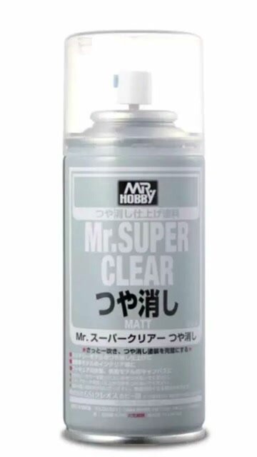MR.HOBBY Mr.SUPER CLEAR MATT UV CUT Базовый лак матовый 170мл для моделей эмалевая основа защита от УФ — фото 1